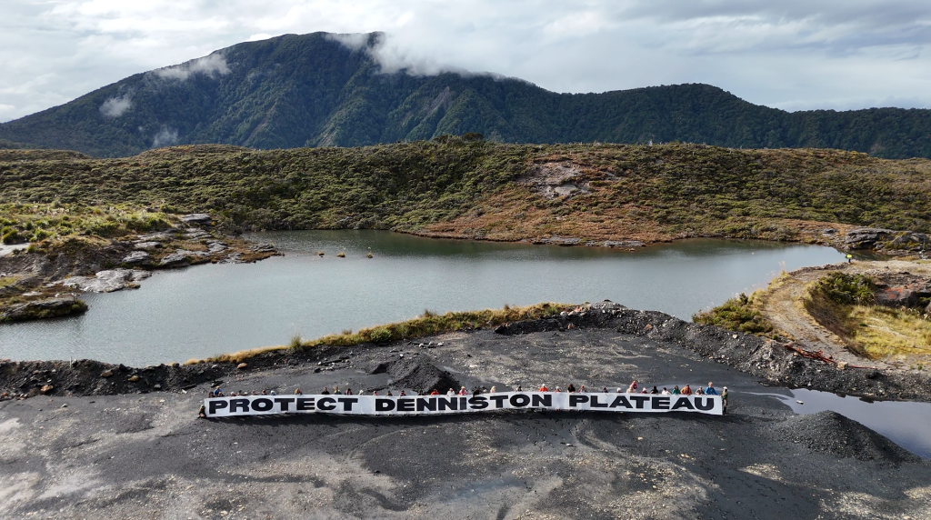 Denniston Plateau Occupation, Easter 2025 - Coal Action Network Aotearoa